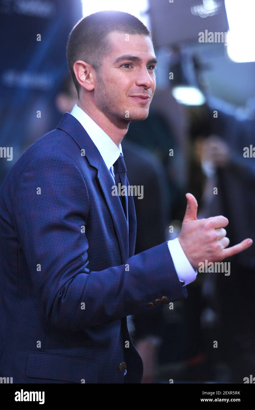 Actor Andrew Garfield attends 'The Amazing Spider-Man 2' premiere at ...