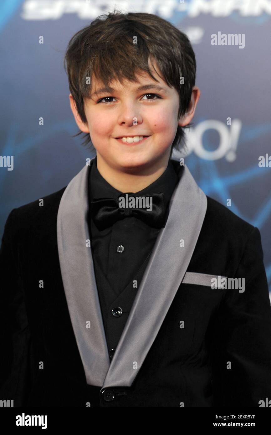 Actor Max Charles attends 'The Amazing Spider-Man 2' premiere at the ...