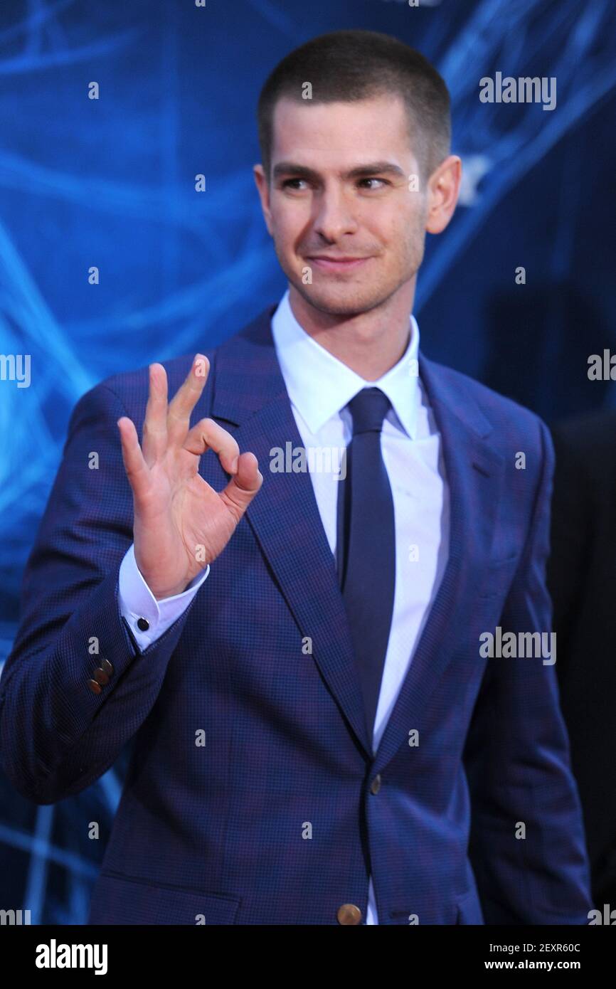 Actor Andrew Garfield attends 'The Amazing Spider-Man 2' premiere at ...