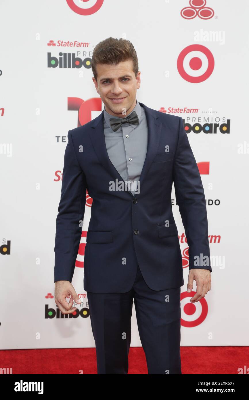 Pablo Azar is seen at the Red Carpet Arrivals of Billboard Latin Music ...