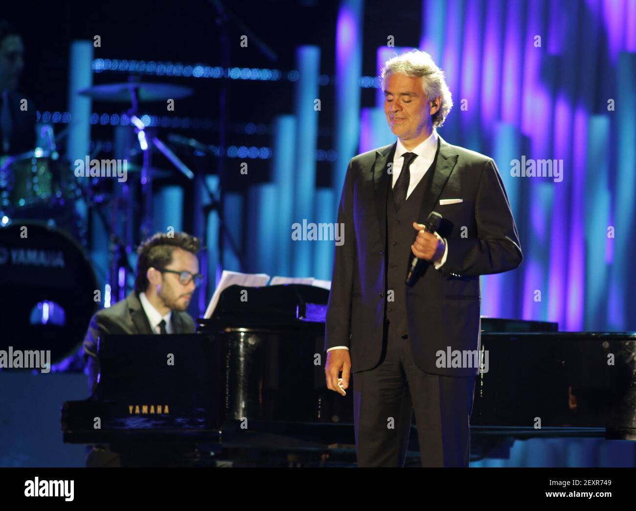 Andrea Bocelli at Billboard Latin Music Awards Show at Bank United ...