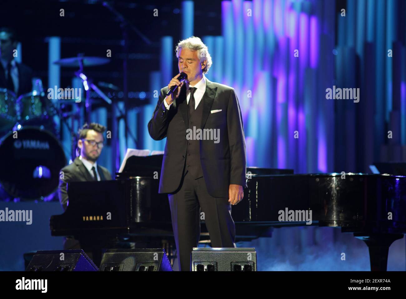 Andrea Bocelli at Billboard Latin Music Awards Show at Bank United ...