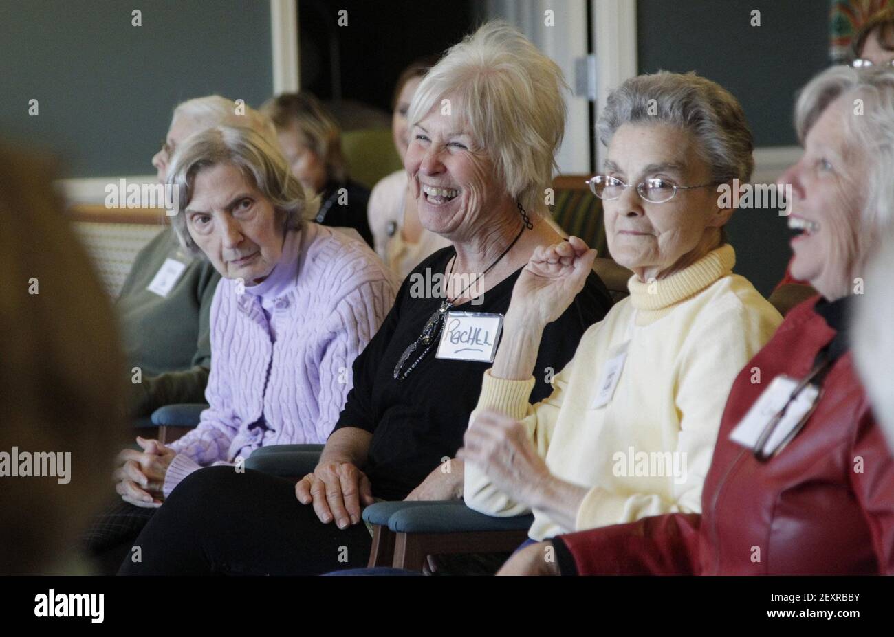 Joanne Hinkel, from left, Sue Toliver, volunteer, Rachel Southwood ...