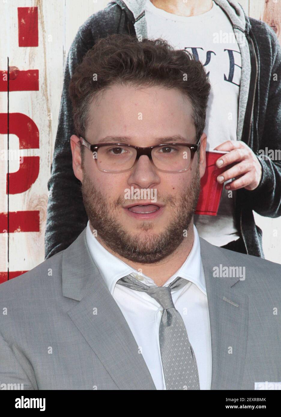 Seth Rogen attends The World Premiere of "Neighbors" at the Regency ...