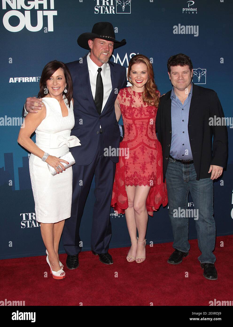 Patricia Heaton, Trace Adkins, Sarah Drew, Sean Astin attends The Los ...