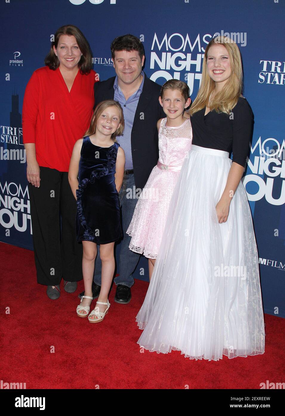 29 April 2014 Hollywood California Sean Astin Christine Harrell Alexandra Astin