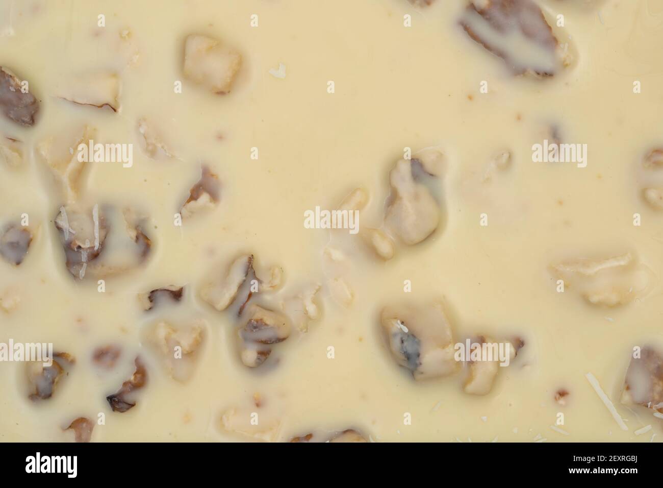 Macro photo of a sweet, delicious bar of chocolate photo taken from ...