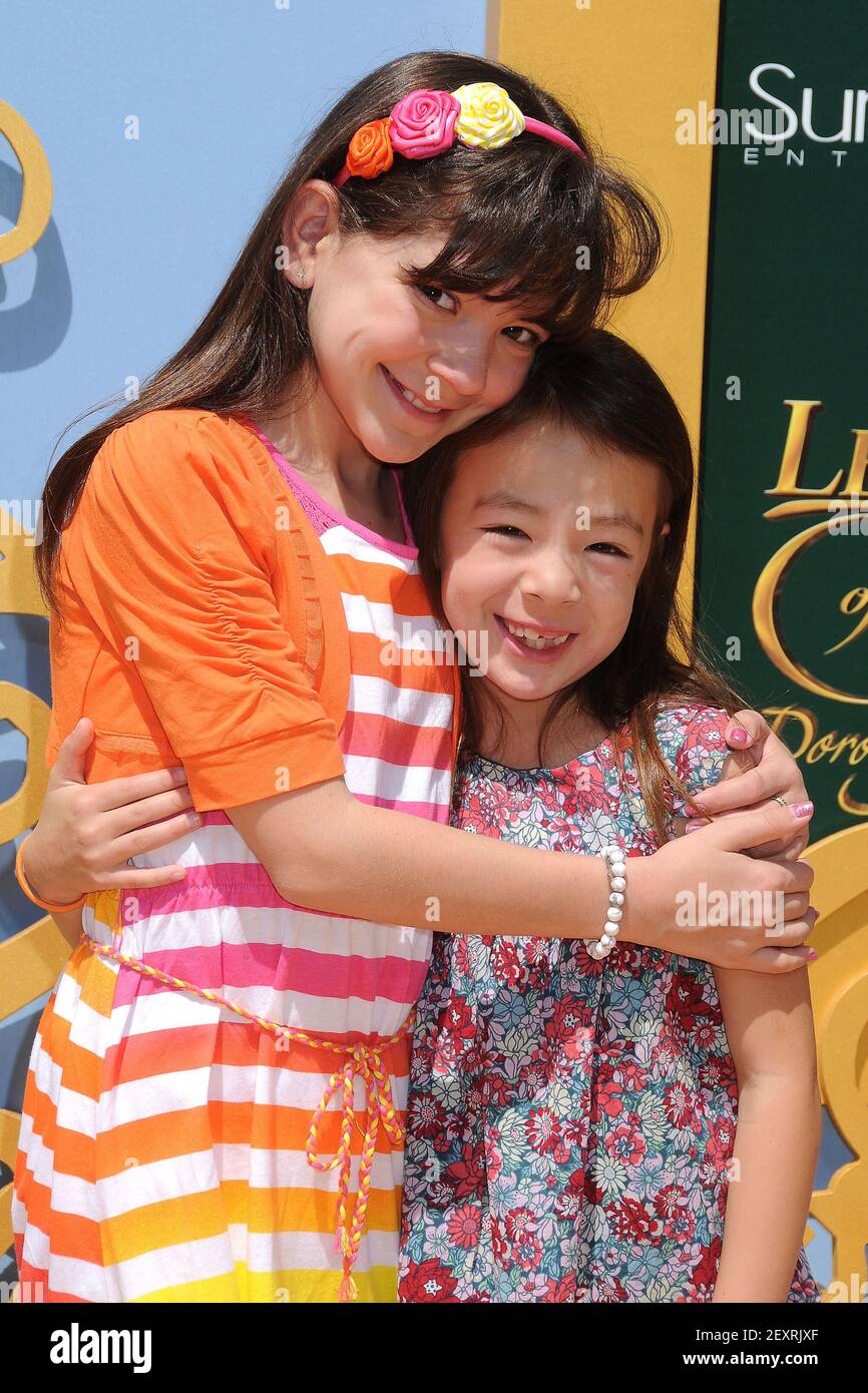 03 May 2014 Westwood California Chloe Noelle Aubrey Anderson Emmons Legends Of Oz
