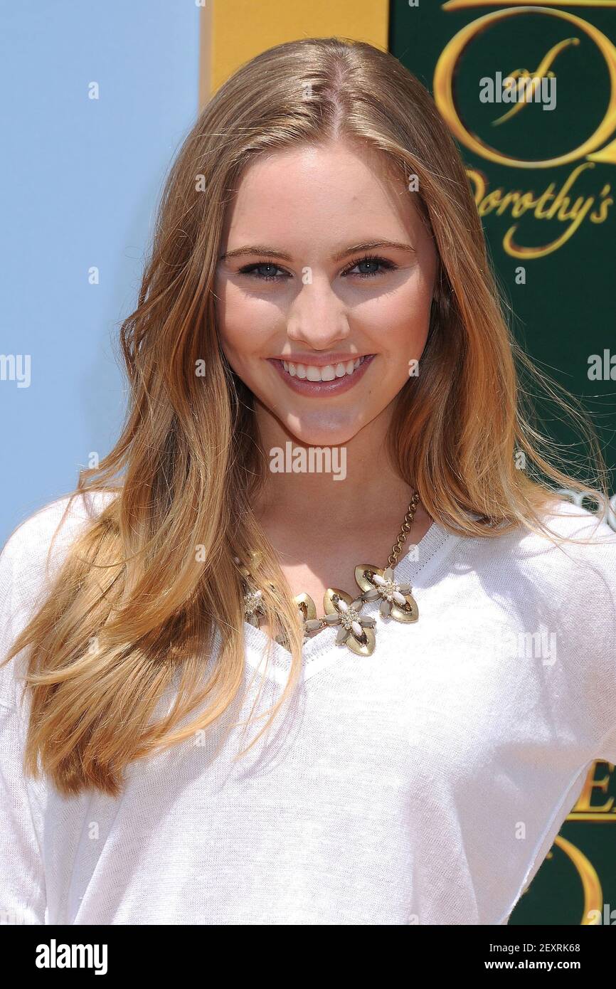 03 May 2014 - Westwood, California - Ella Wahlestedt. "Legends of Oz ...