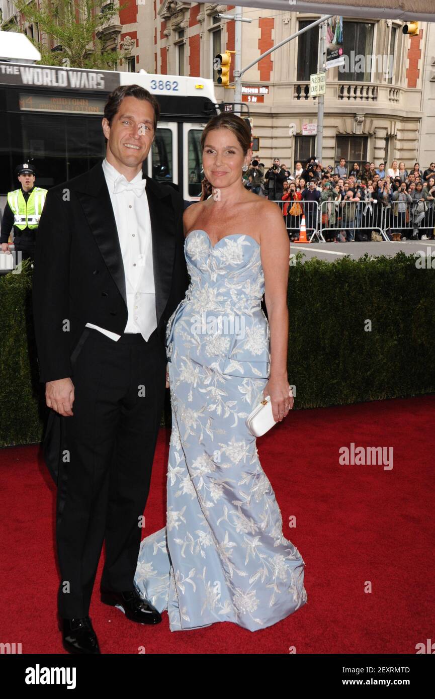 Eric Zinterhofer, Aerin Lauder attend the Charles James: Beyond Fashion ...