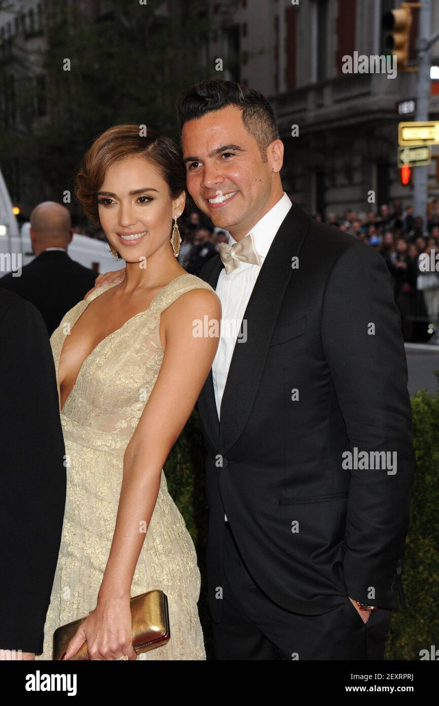 Jessica Alba, Cash Warren attend the Charles James: Beyond Fashion 2014 ...