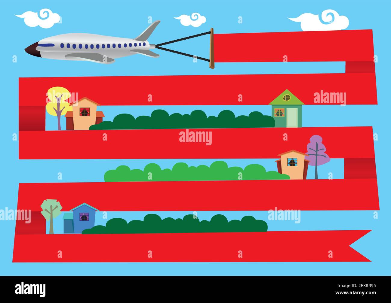 Wrap around trees Stock Vector Images - Alamy