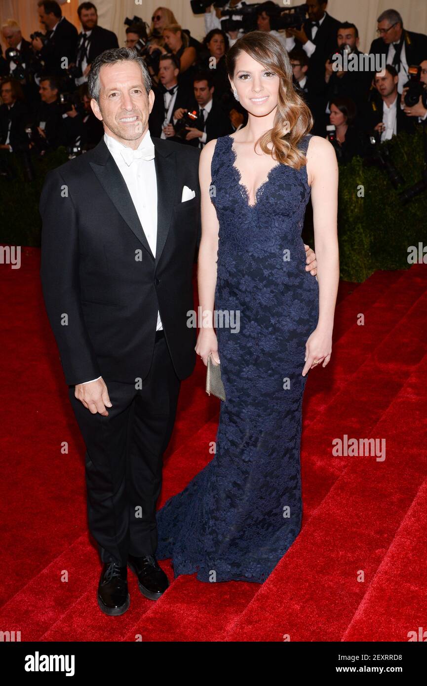 Kenneth Cole and his daughter and Emily Cole attend the 2014 Costume ...