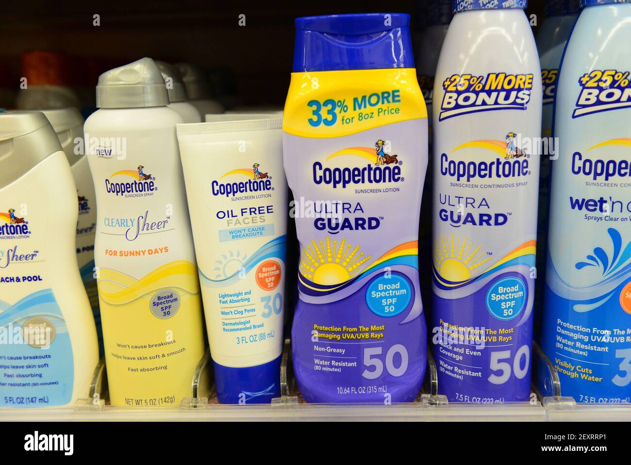 Coppertone hi-res stock photography and images - Alamy