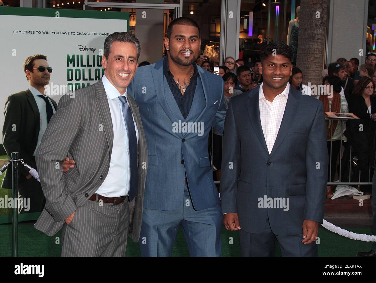 JB Bernstein, Rinku Singh, Dinesh Patel attends The World Premiere of ...