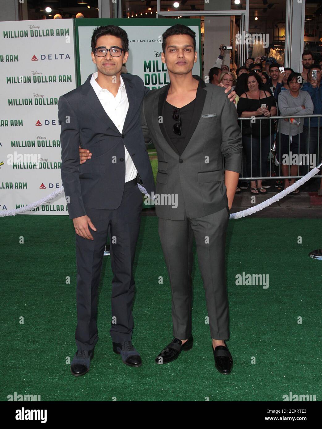 Suraj Sharma, Madhur Mittal attends The World Premiere of "Million ...