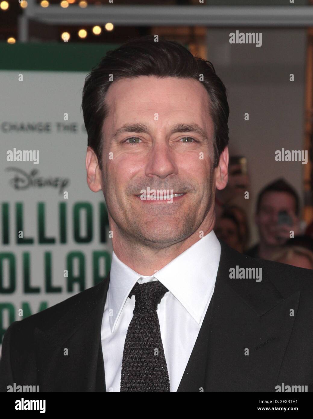 Jon Hamm attends The World Premiere of "Million Dollar Arm" held at the ...