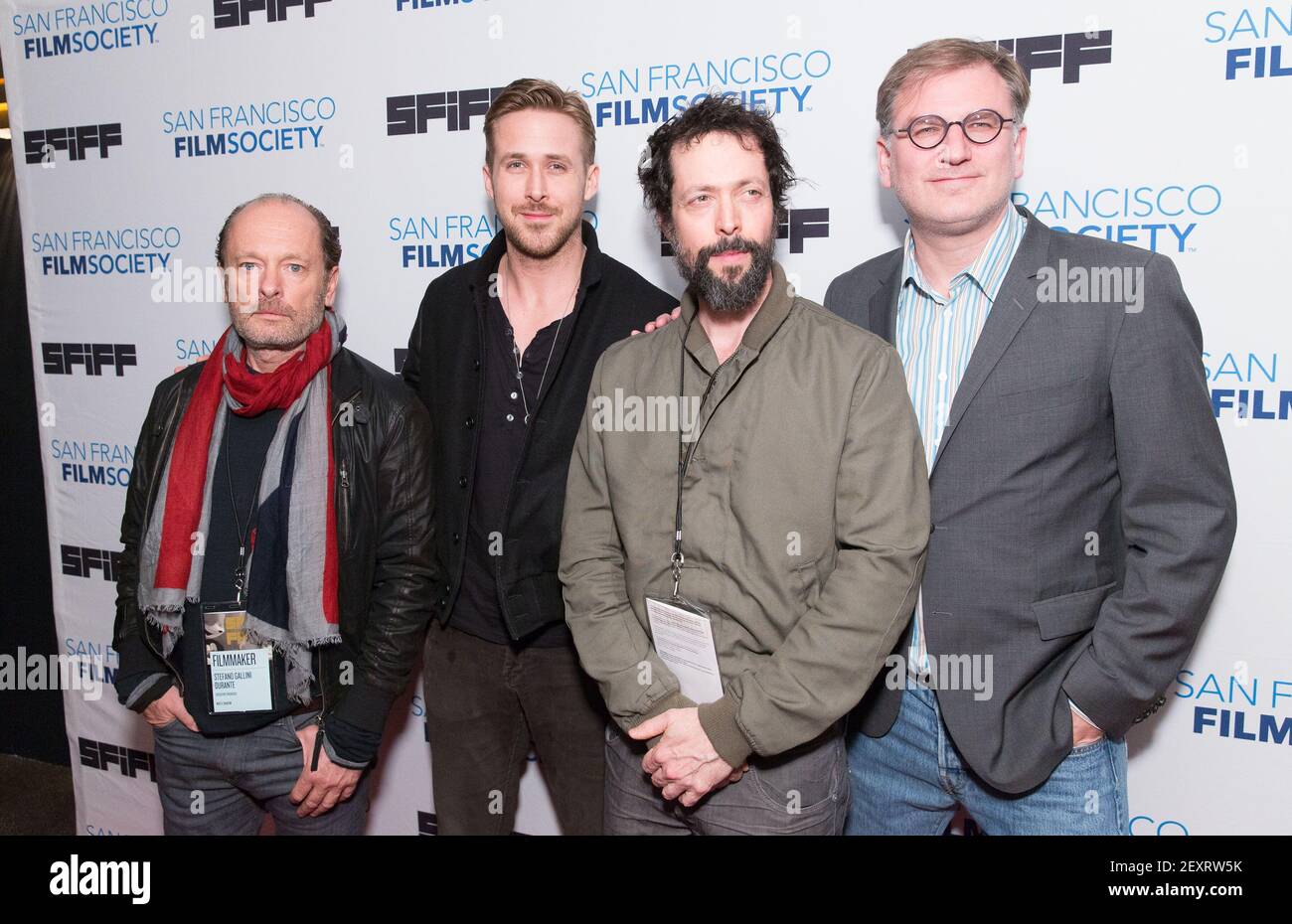 Stefano Gallini Durante, Ryan Gosling, Noaz Deshe, Noah Cowan - 5/6/14 ...