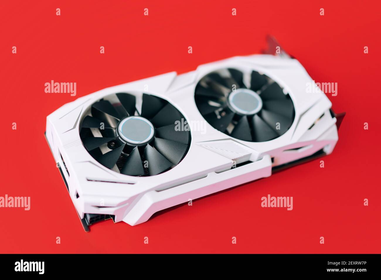 Red computer graphics card hi-res stock photography and images - Alamy