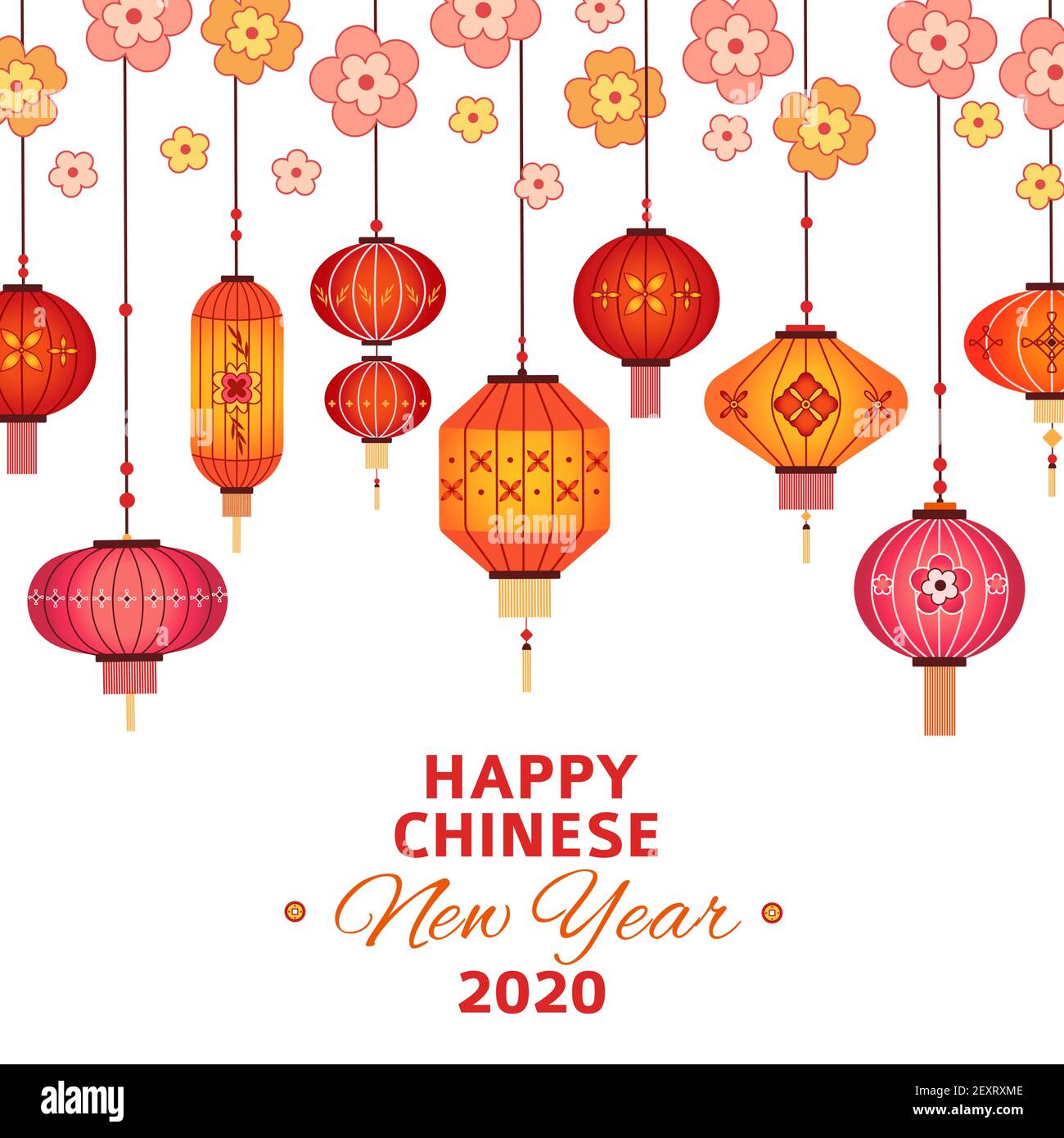 Chinese lanterns china Stock Vector Images - Alamy