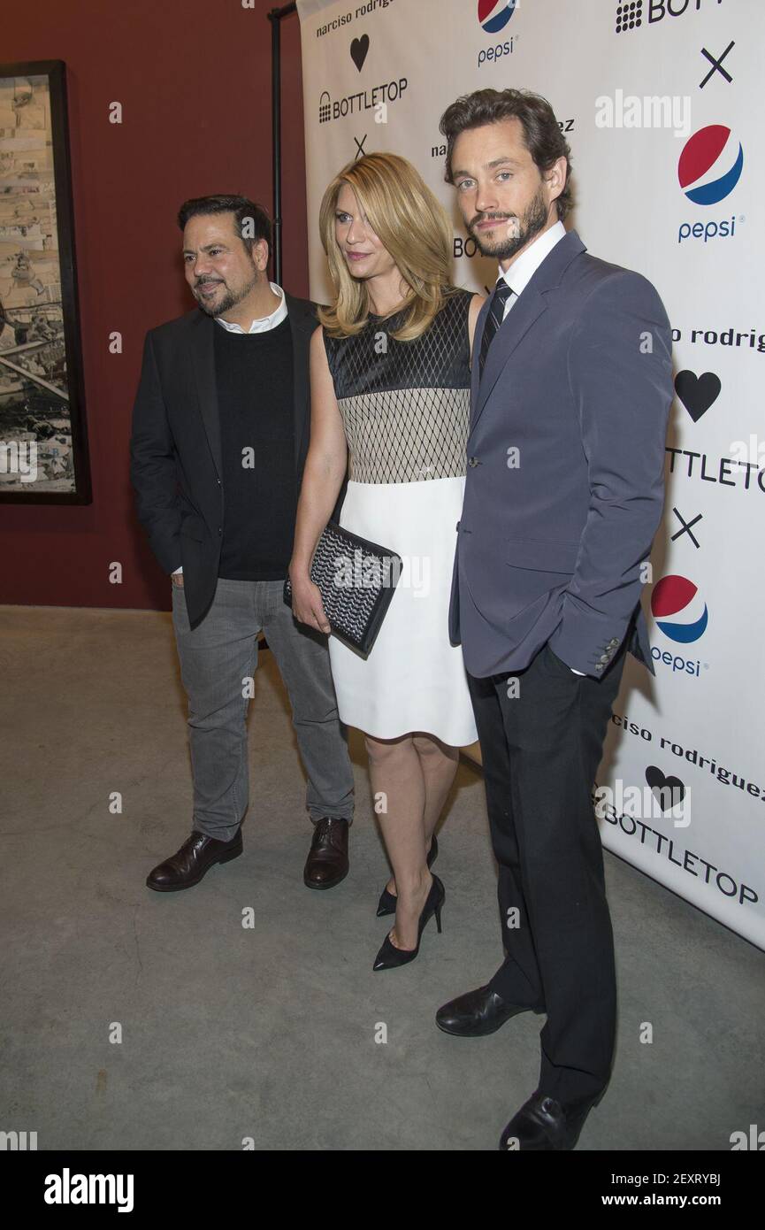 (L-R) Hugh Darcy, Claire Danes attend the Narciso Rodriguez Bottletop ...