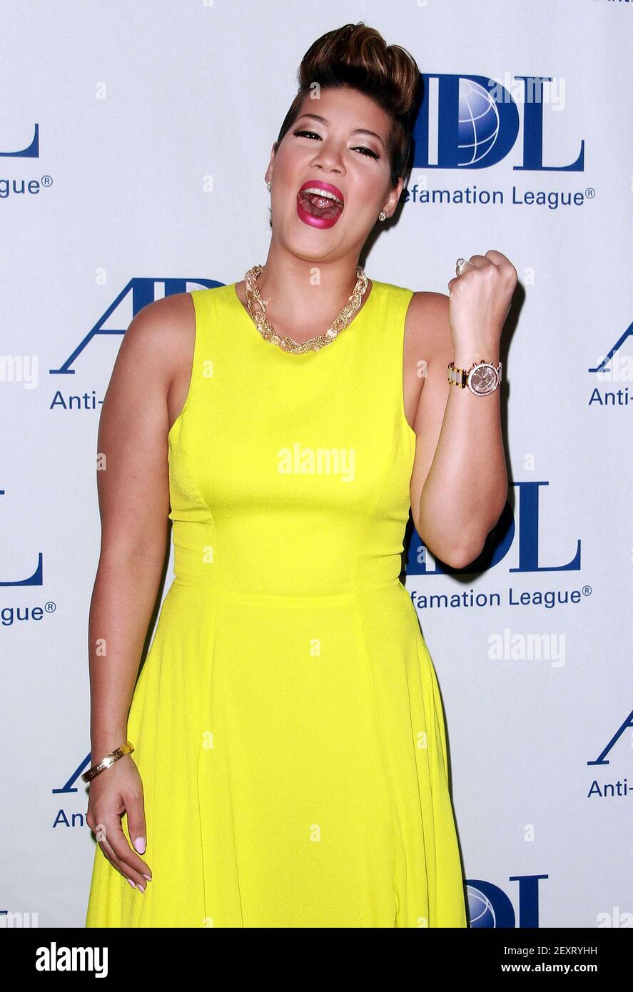 8 May 2014 - Beverly Hills, California - Tessanne Chin. Anti-Defamation ...