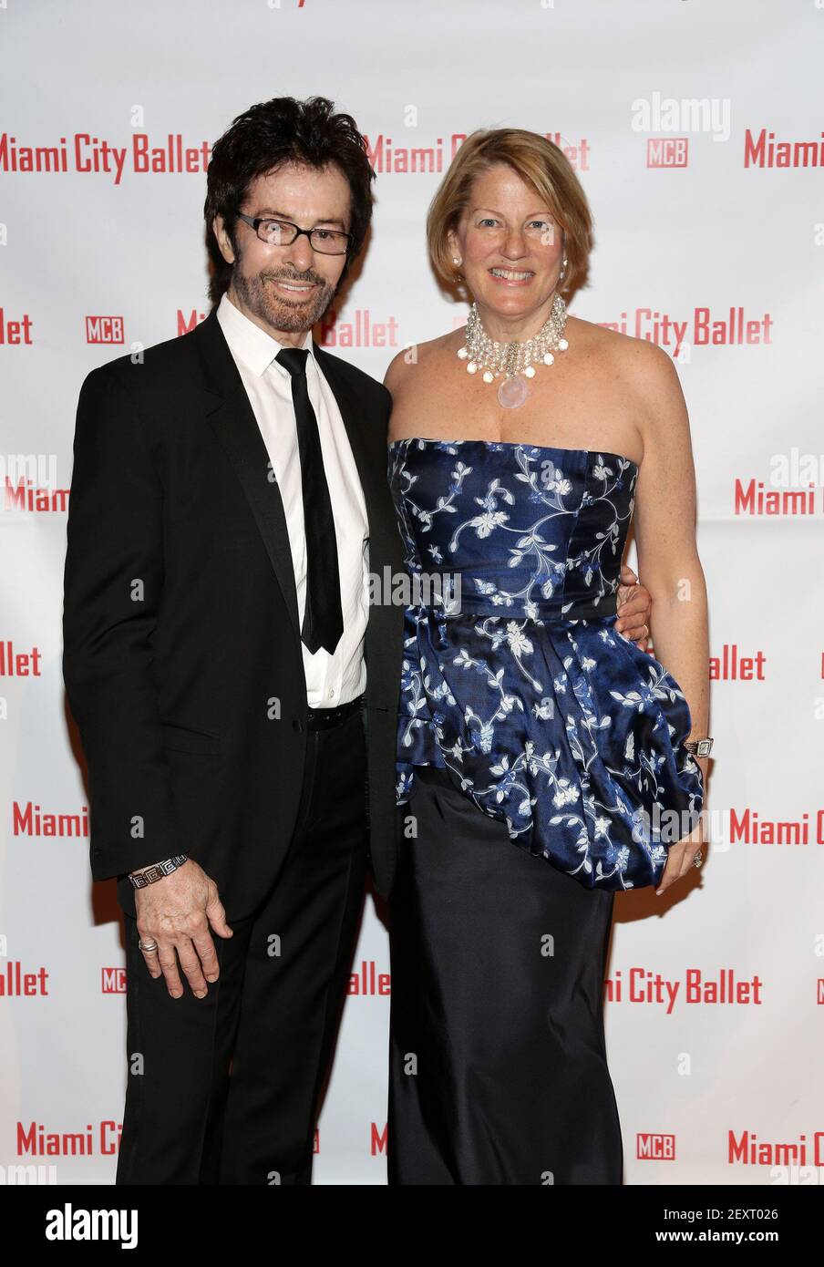Actor-dancer George Chakiris and Sue Kronick attend the Miami City ...