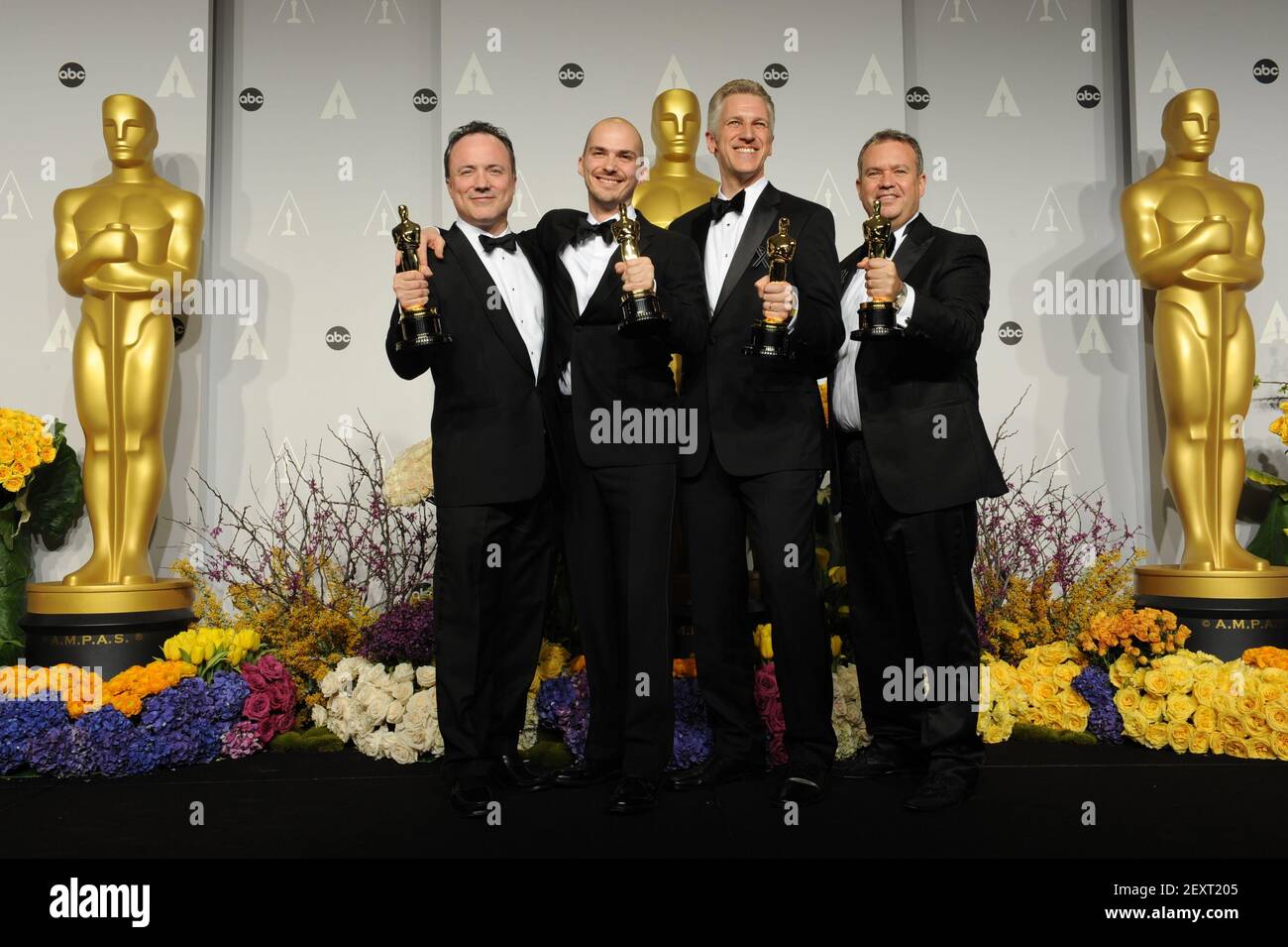 Academy Award Winner Achievement in Visual Effects for Gravity L-R: Tim ...