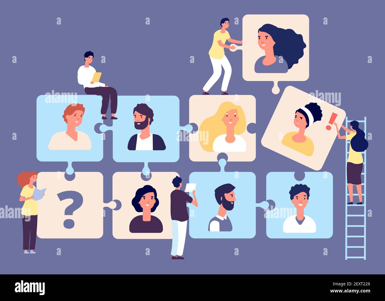 Personnel cartoon hi-res stock photography and images - Alamy