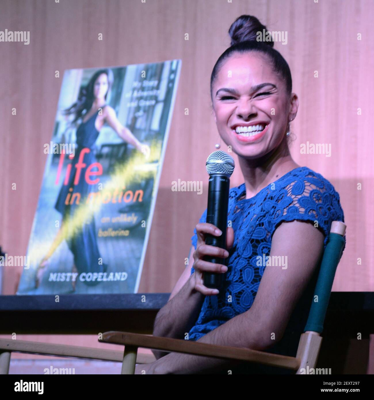 Dancer and author Misty Copeland attends the book signing of her book ...
