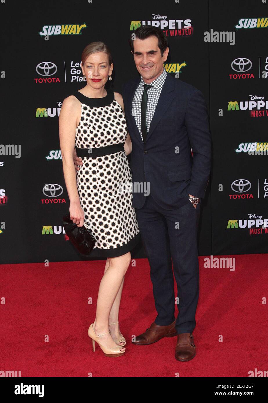Ty Burrell attends The World Premiere of "Muppets Most Wanted" at the ...