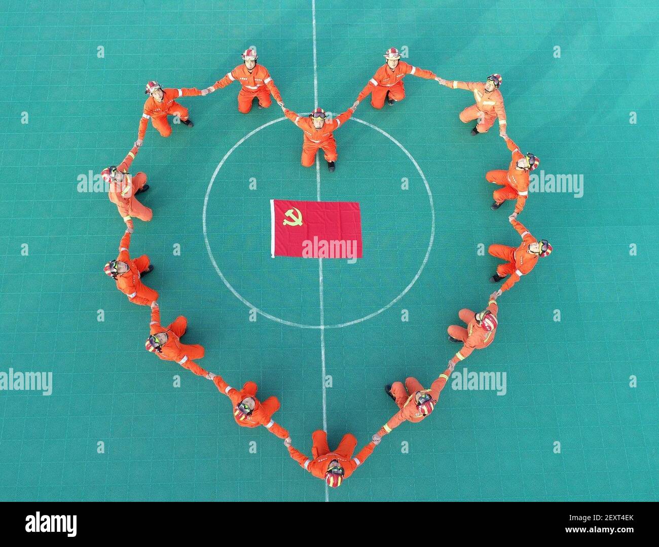 March 5, 2021, Pingliang, Pingliang, China: On March 4, 2021, the fire ...