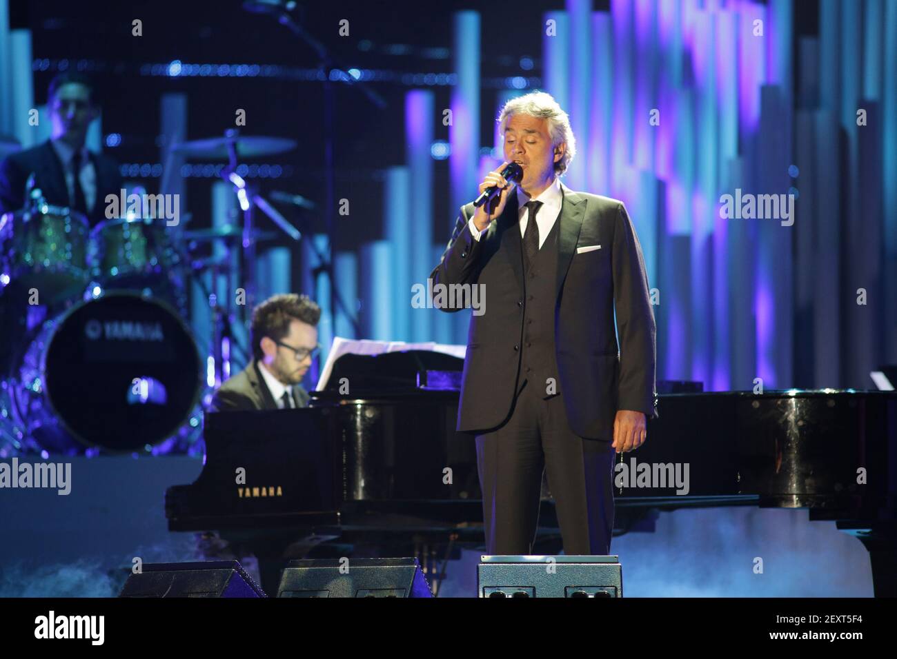 Andrea Bocelli at Billboard Latin Music Awards Show at Bank United ...