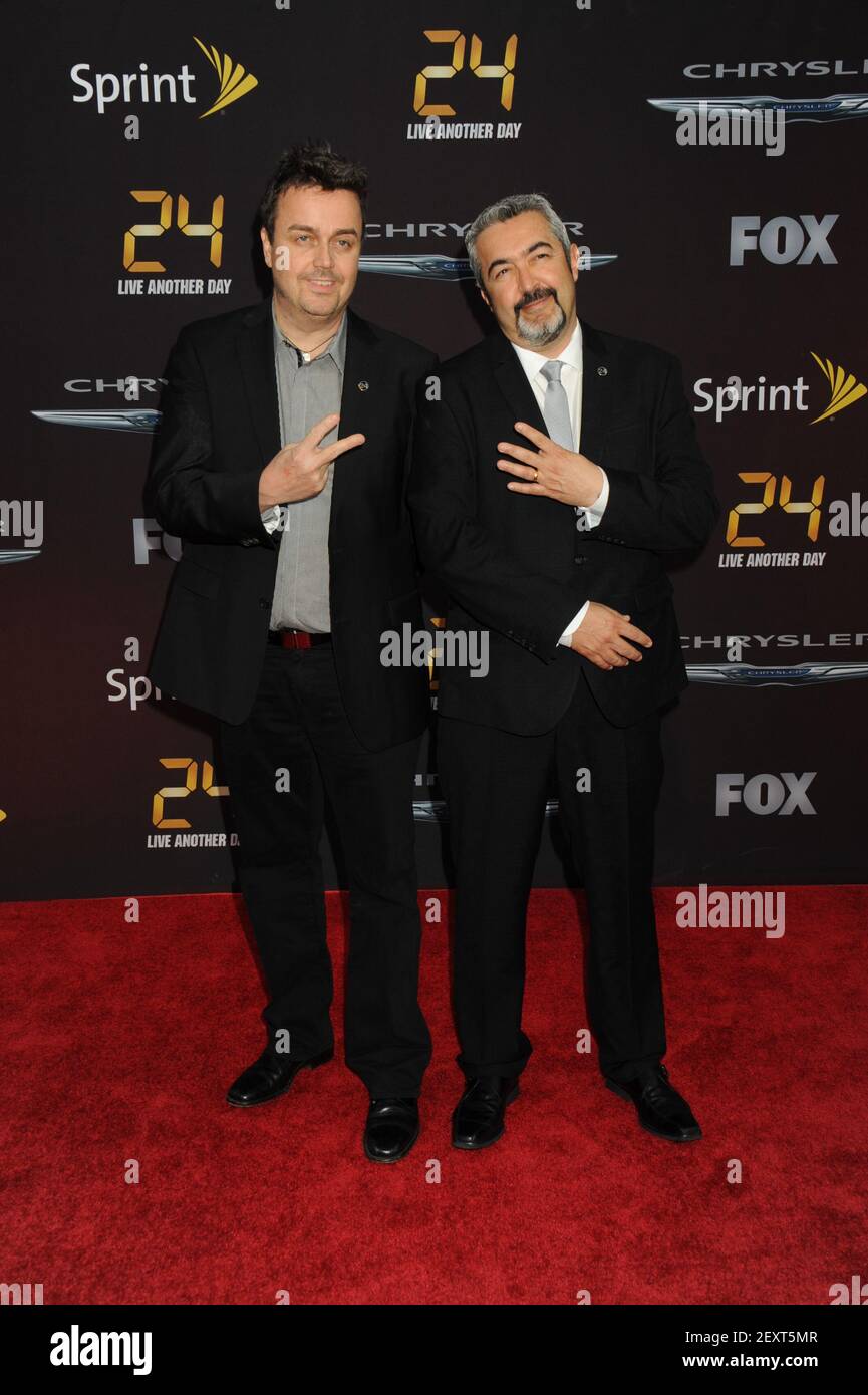Executive Producer Sean Callery, Jon Cassar attends the 24 Live Another ...