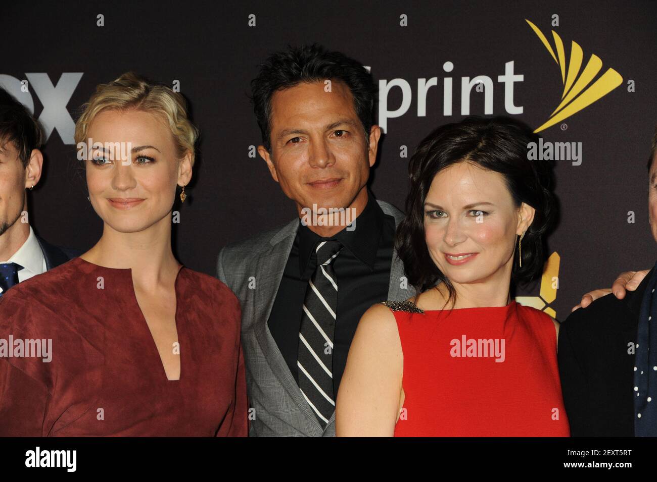 L-R: Giles Matthey, Yvonne Strahovski, Benjamin Bratt, Mary Lynn ...
