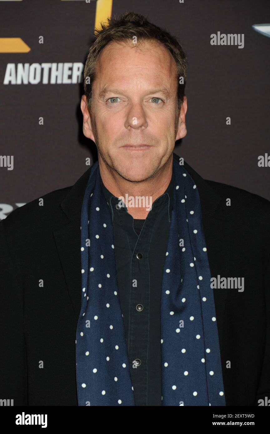 Keifer Sutherland attends the 24 Live Another Day World Premiere Event ...