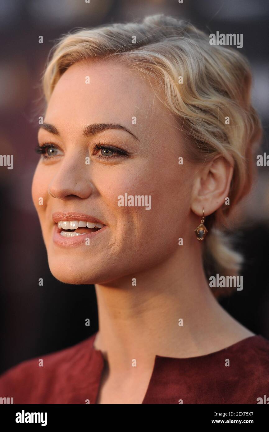 Actress Yvonne Strahovski attends the "24: Live Another Day" World ...