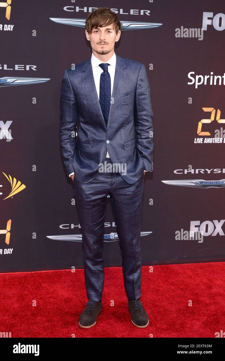 Actor Giles Matthey attends the "24: Live Another Day" World Premiere ...