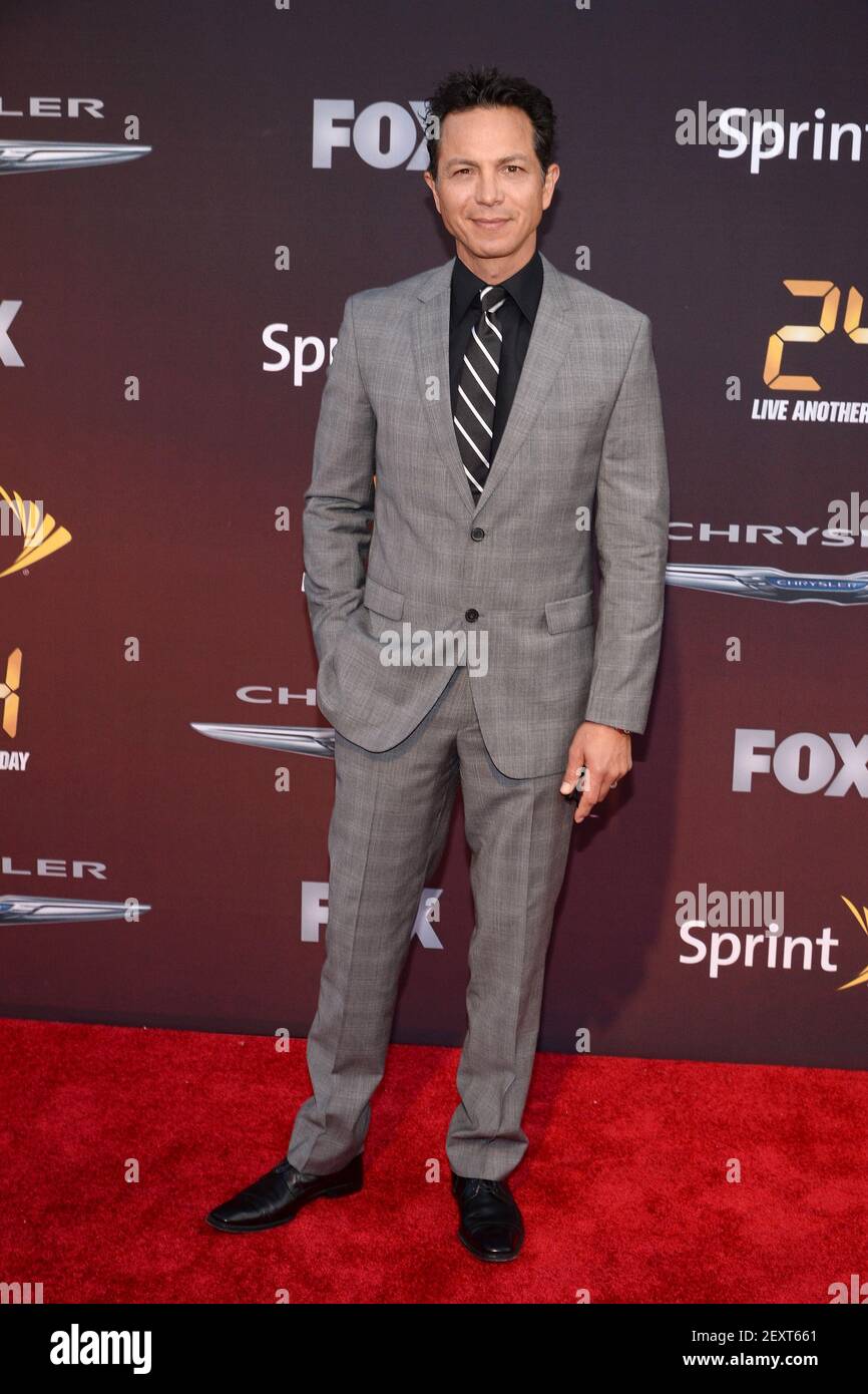 Actor Benjamin Bratt attends the "24: Live Another Day" World Premiere ...