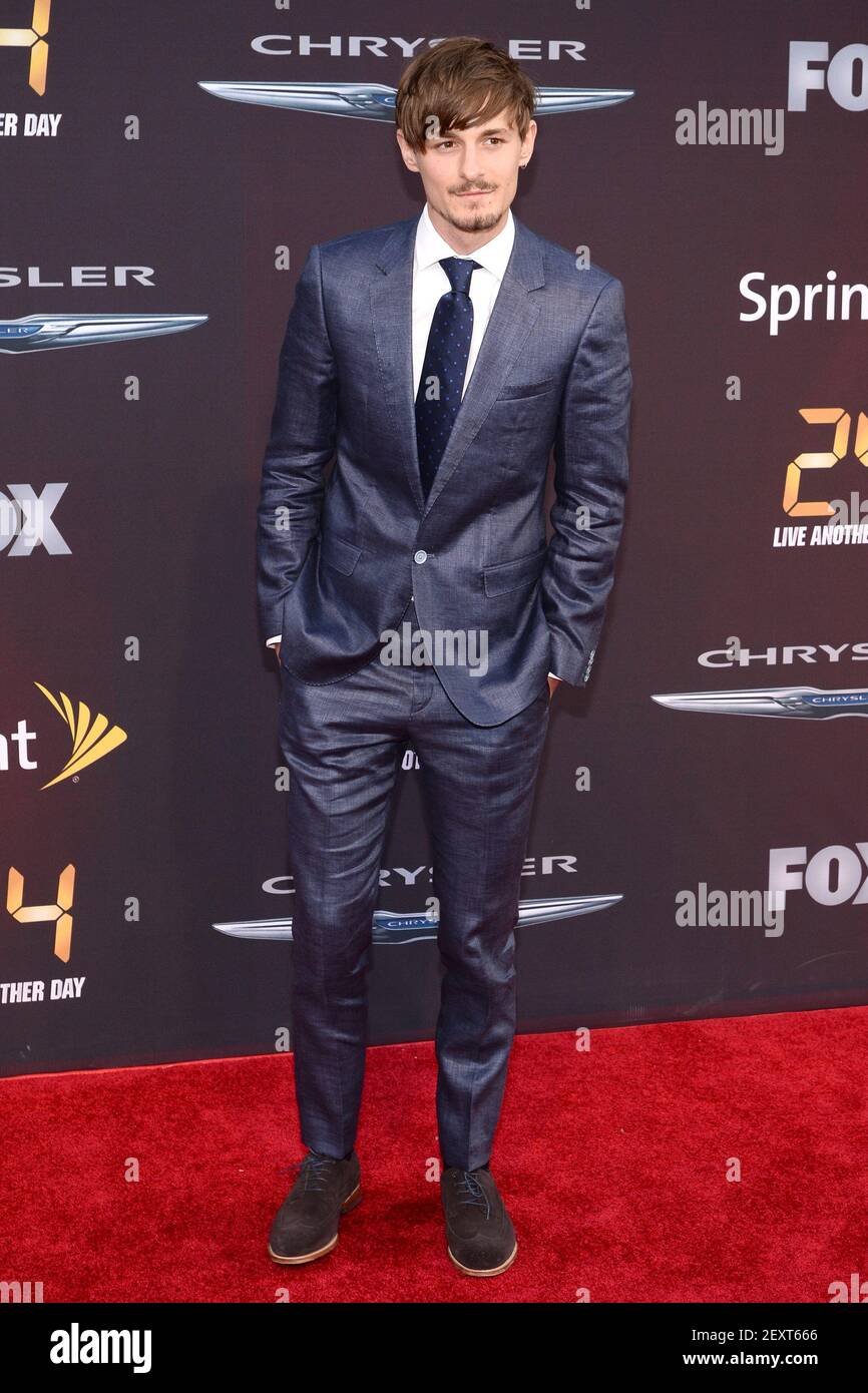 Actor Giles Matthey attends the "24: Live Another Day" World Premiere ...