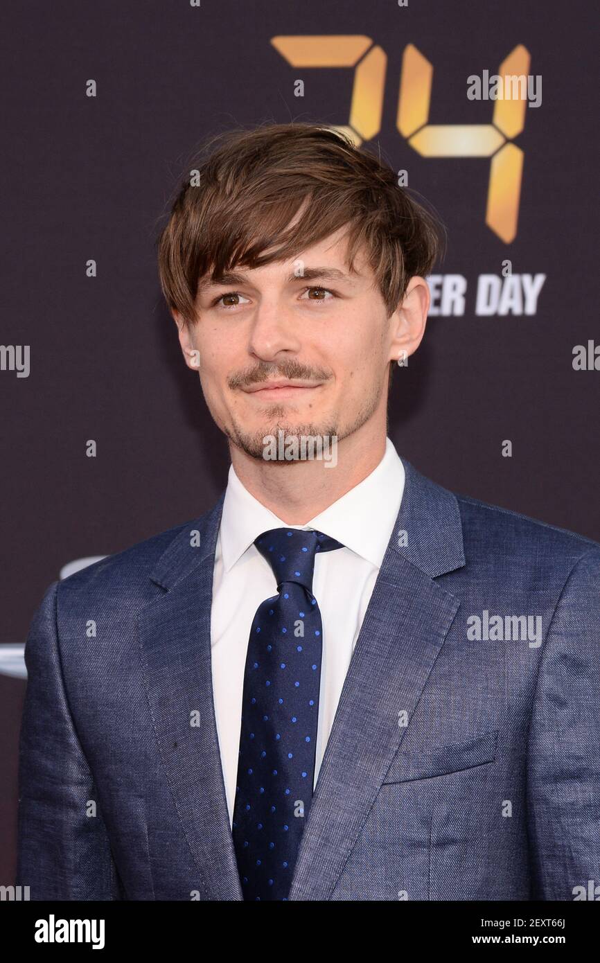 Actor Giles Matthey attends the "24: Live Another Day" World Premiere ...