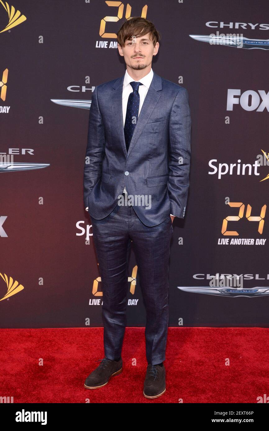 Actor Giles Matthey attends the "24: Live Another Day" World Premiere ...