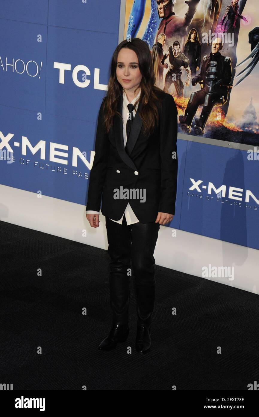 Ellen Page attends the X-Men: Days of Future Past New York Premiere ...