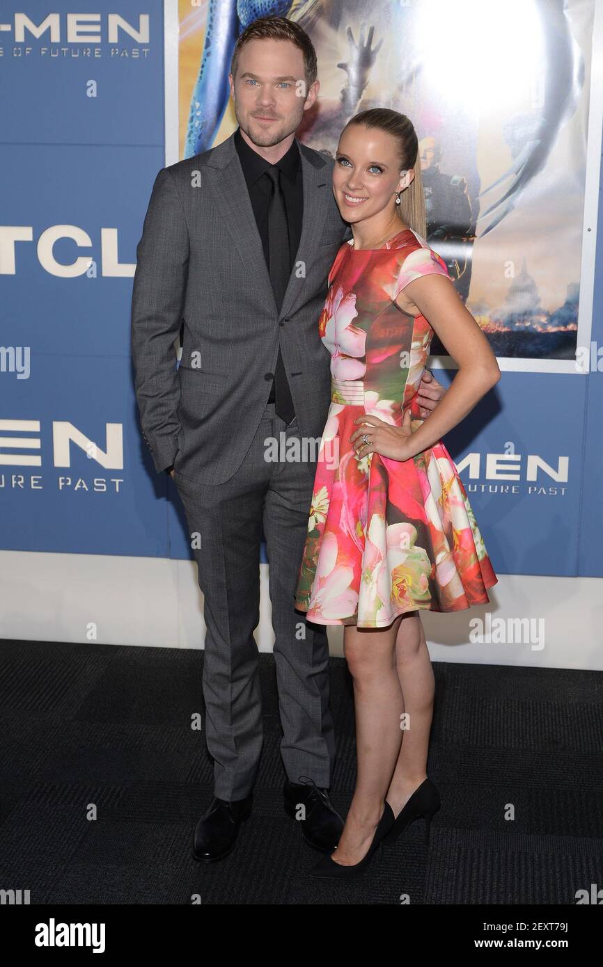 (L-R) Actor Shawn Ashmore and wife Dana Ashmore attend the 'X-Men: Days ...