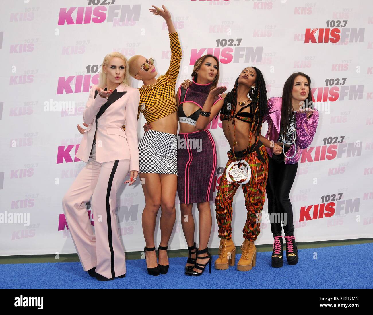 10 May 2014 - Carson, California - Lauren Bennett, Paula Van Oppen, Emmalyn Estrada, Simone ...