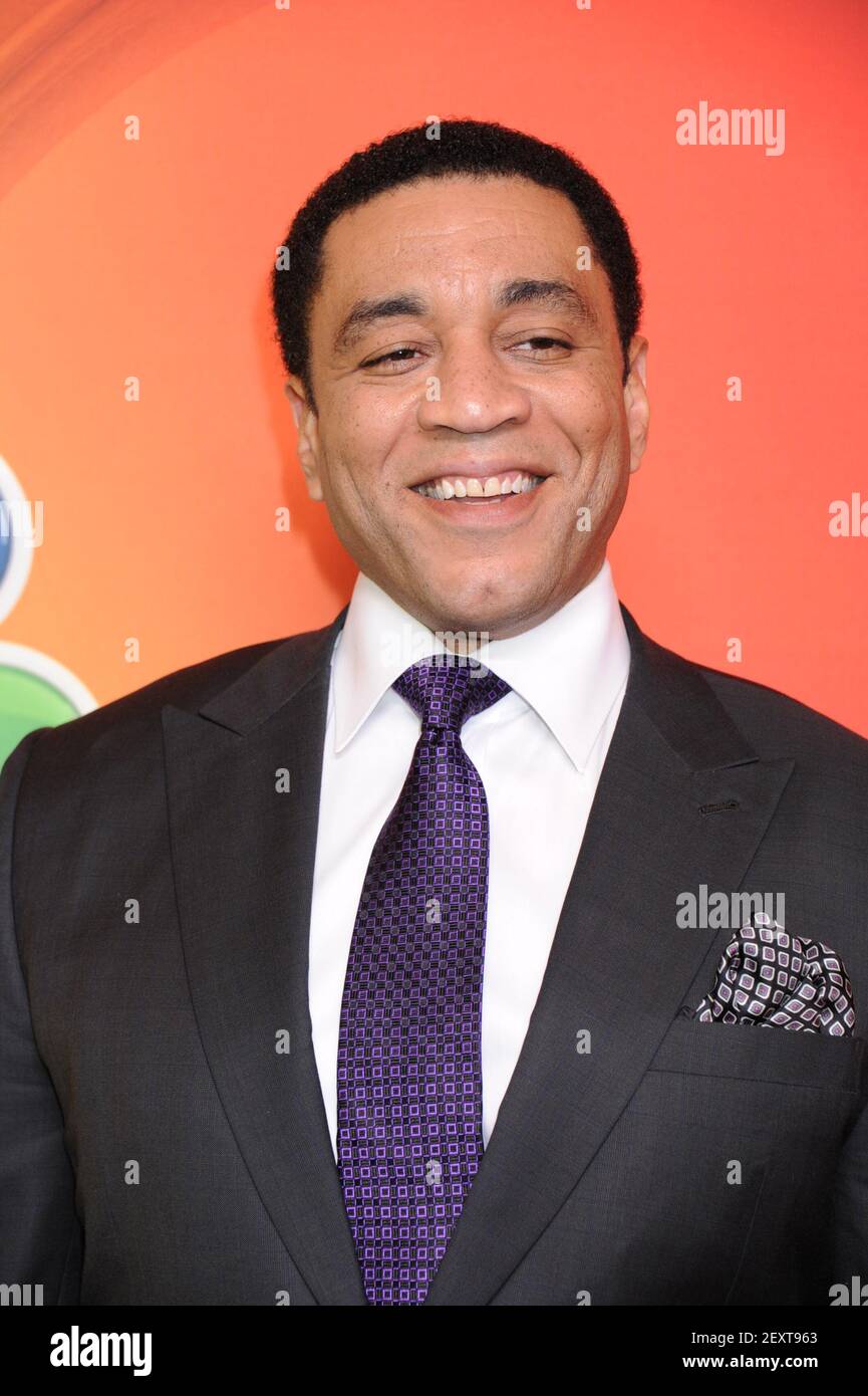 Harry Lennix attends the 2014 NBC Upfront Presentation, held at the ...