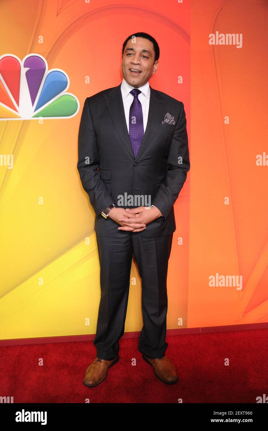 Harry Lennix attends the 2014 NBC Upfront Presentation, held at the ...
