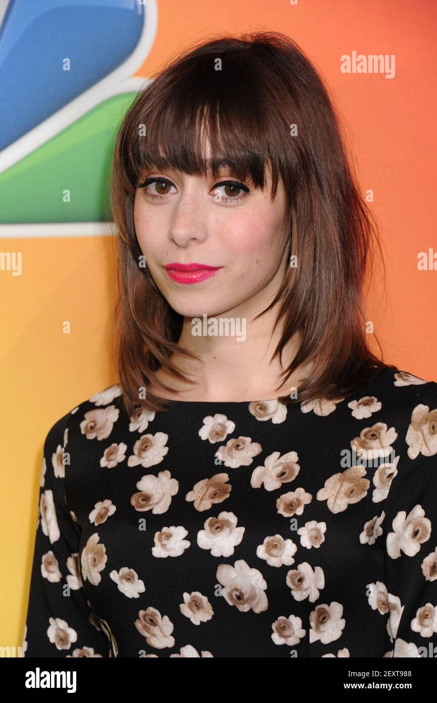 Cristin Milloti attends the 2014 NBC Upfront Presentation, held at the ...
