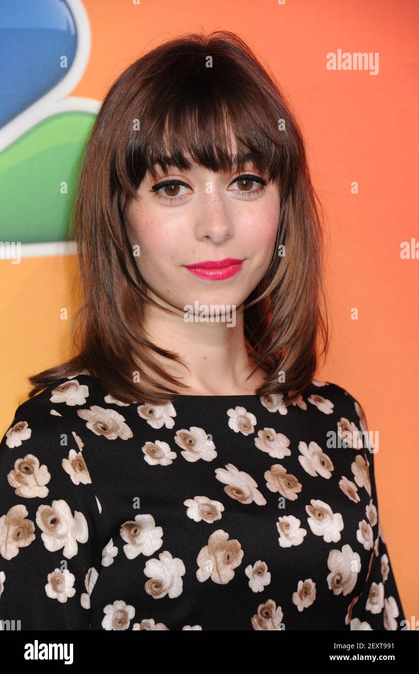 Cristin Milloti attends the 2014 NBC Upfront Presentation, held at the ...