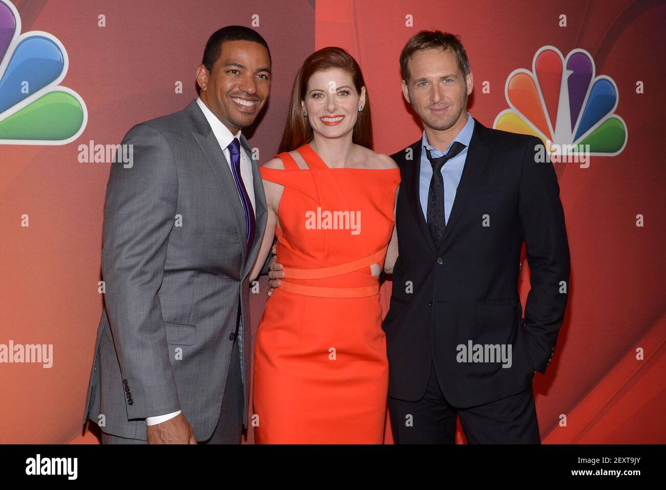 (L-R) Actor Laz Alonso, Debra Messing and Josh Lucas attend the 2014 ...